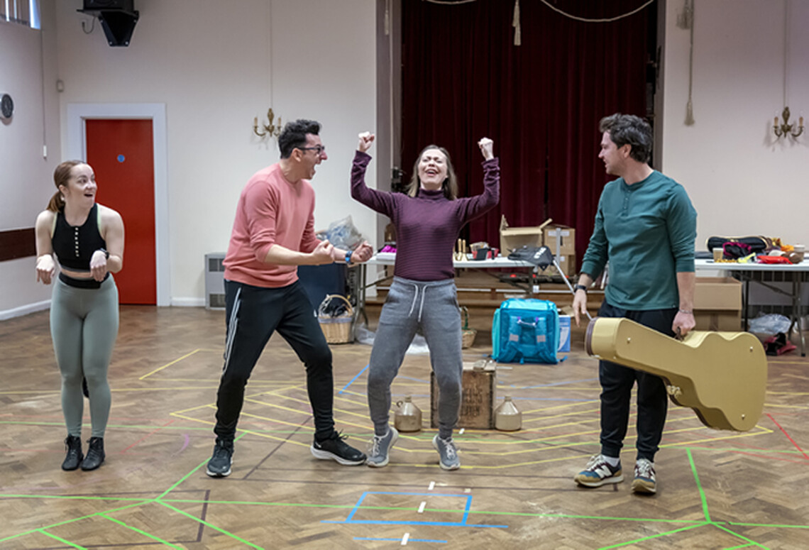 Panto rehearsals are underway | Theatre Royal Wakefield