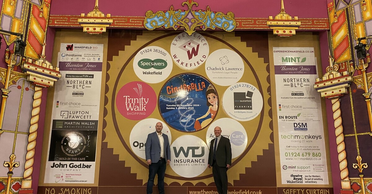 WTJ Insurance Join as Gold Corporate Sponsors | Theatre Royal Wakefield